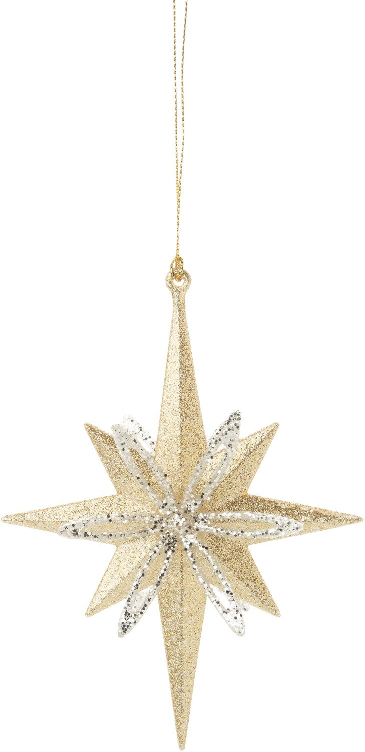 Acrylic Moravian Star Ornament 3D Moravian Hanging Star Light
